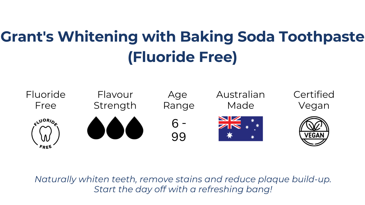 Grant's Whitening with Baking Soda Toothpaste