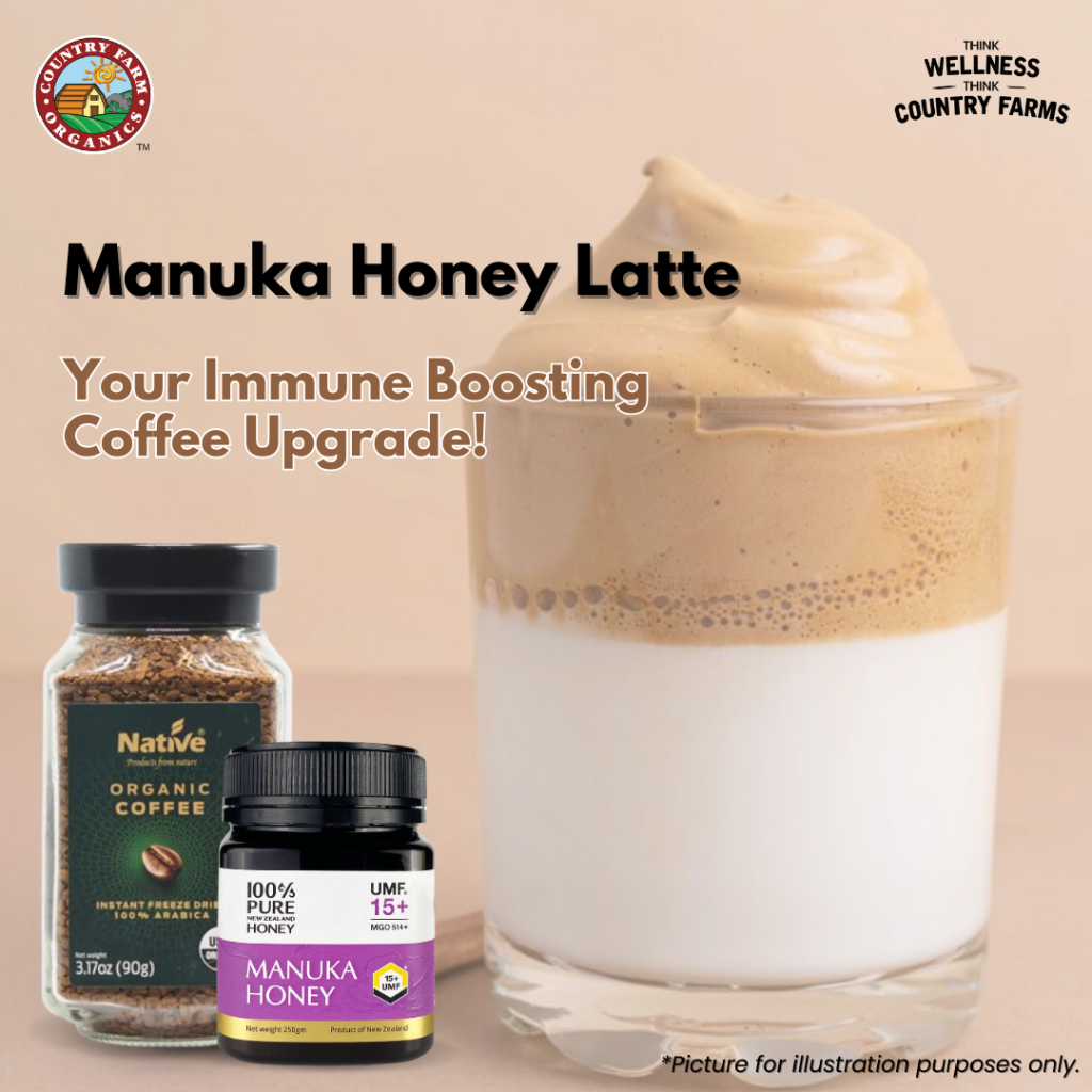 Recipe - Manuka Honey Latte - Country Farm Organics